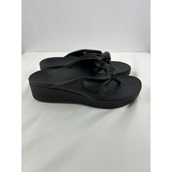 Vionic | Shoes | Vionic Rosalind Platform Sandal Flip Flop Black 7 W ...